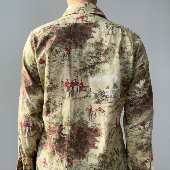 American Vintage | Shirts | Vintage Western Camo Button Up | Poshmark
